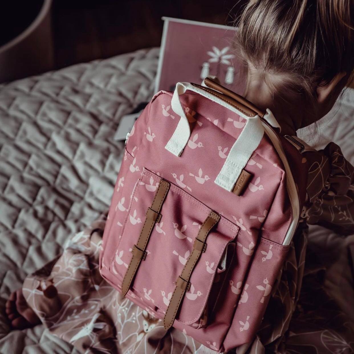Fresk Large Backpack Σχολική Τσάντα Πλάτης Νηπιαγωγείου 36x26cm ...